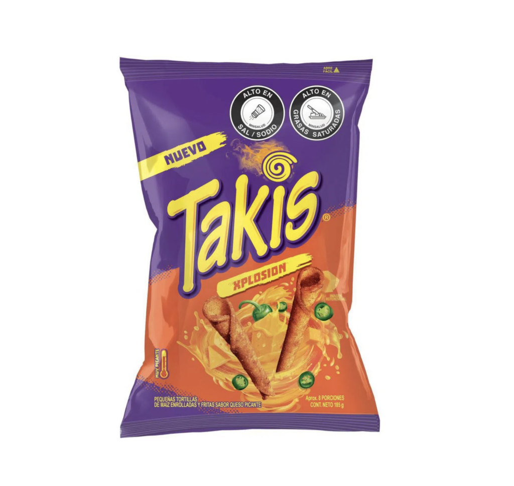 Mega Takis Xplosion de Queso Picante x 185gr – Oppa Store Colombia