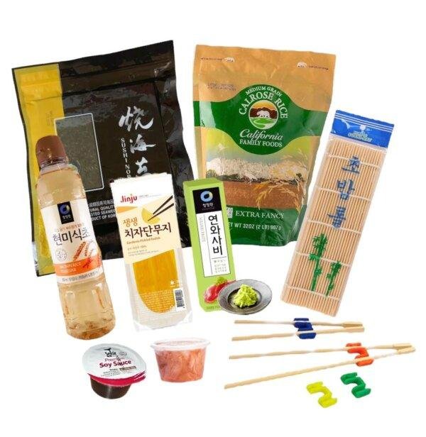 Kit para Kimbap o Sushi x 50 Rollos – Oppa Store Colombia