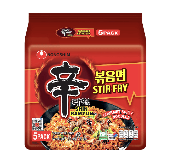 Multipack Ramen Shin Frito x 5 Und – Picante – Oppa Store Colombia
