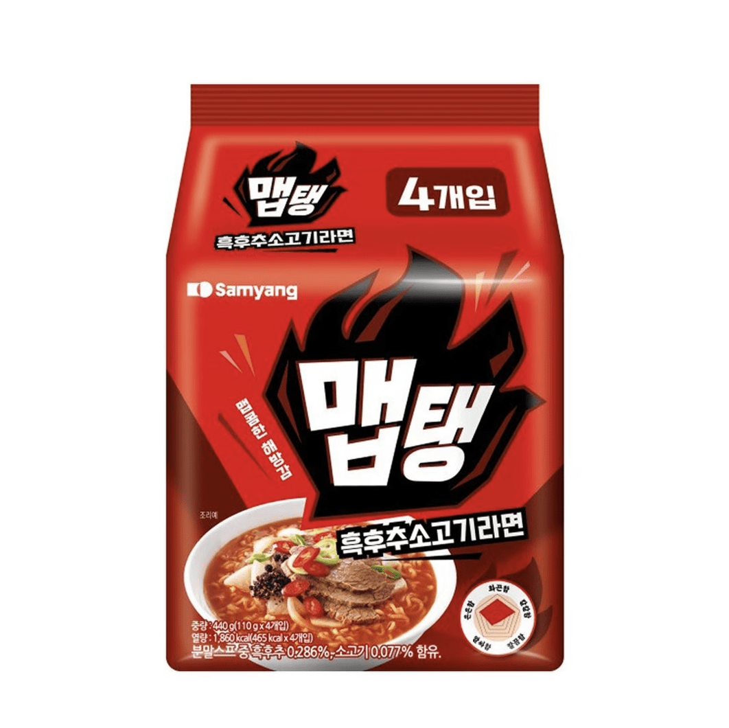FamilyPack Ramen Maptaeng con Ternera y Pimienta Negra – Picante x ...