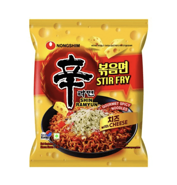 Ramen Shin Frito con Queso x 136gr – Picante – Oppa Store Colombia