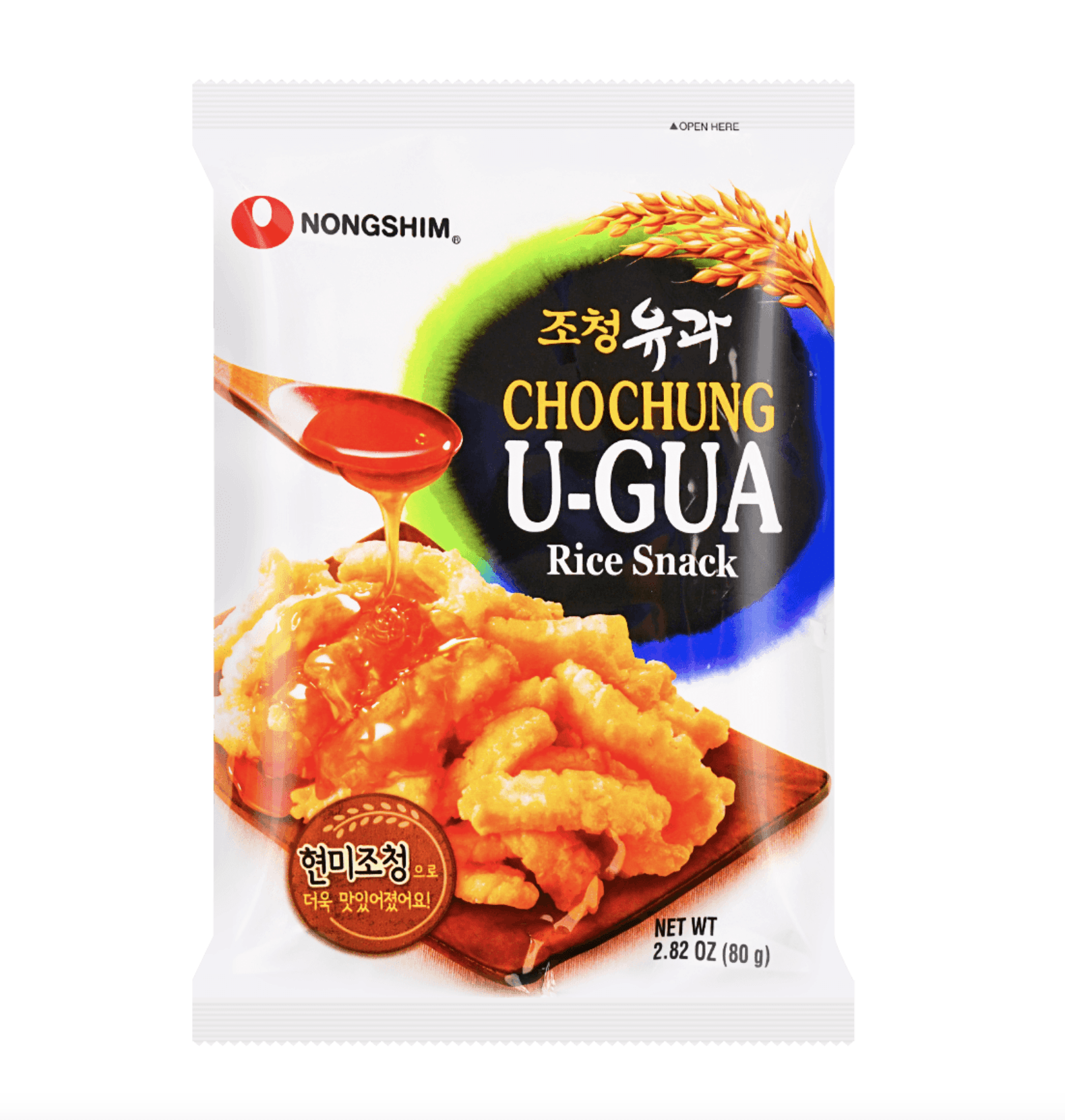 Mega Snack de Arroz Miel ChoChung U-Gua x 80gr – Oppa Store Colombia