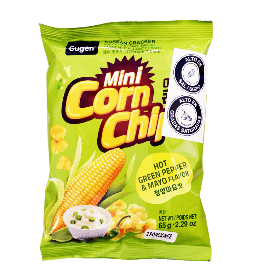 Snack de Maíz sabor Mayonesa y Pimienta Picante Verde x 65gr – Oppa ...